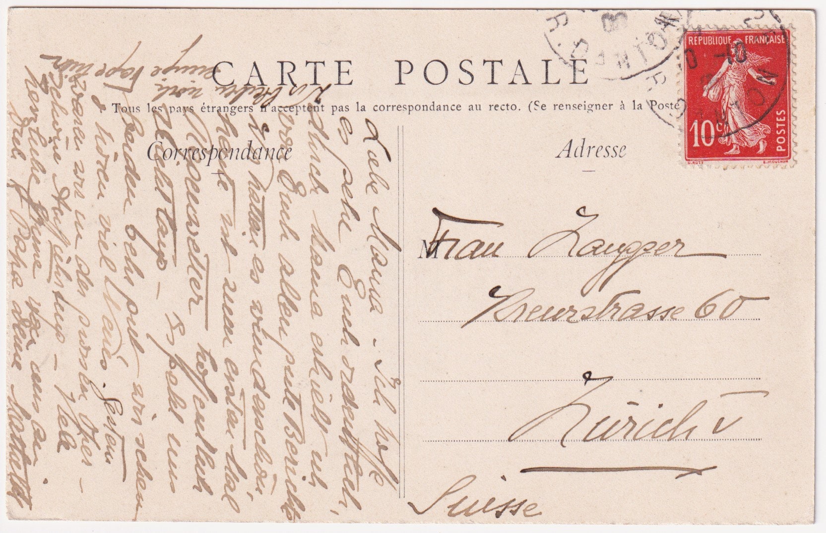 BEAUTIFUL Notre-dame Cathedral of Paris Original Vintage French Old ...