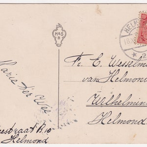Congratulations 1918 - Lovely Greeting Old Postcard From Netherlands ...