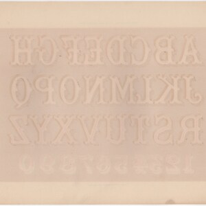 Renaissance Alphabet / Superb Lithography Print 1895 - Painter ABC Font ...