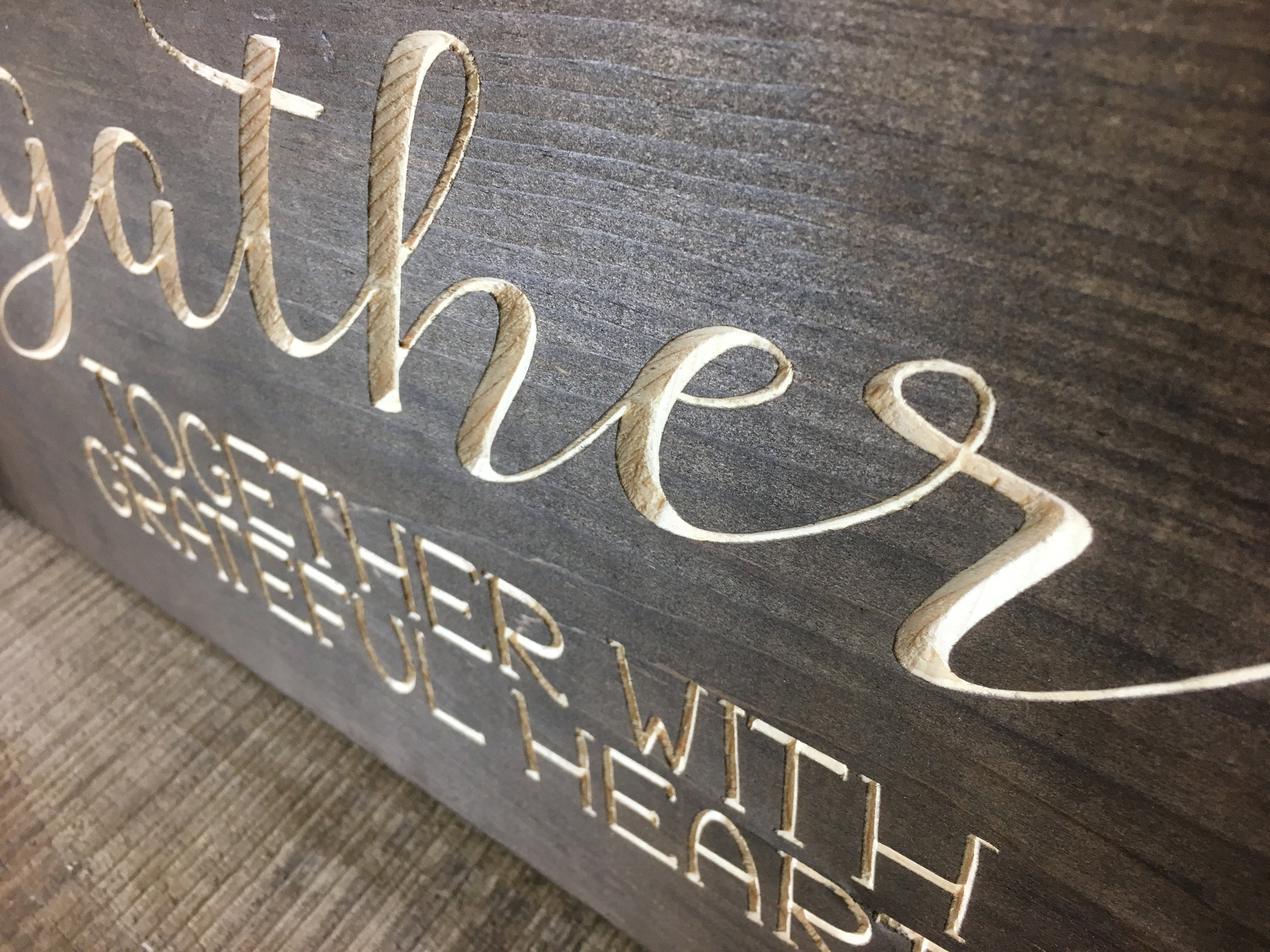 Gather Together Sign Wood Sign Wooden Sign Gather Together | Etsy