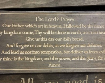 Bible Verse Wall Art Wood Sign Custom Christian Wall Art - Etsy