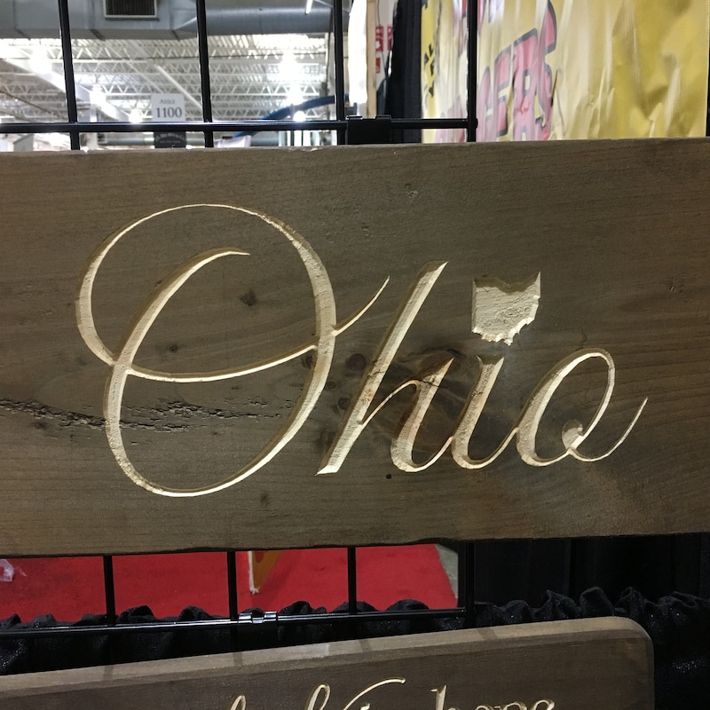 Ohio Wood Sign - Etsy