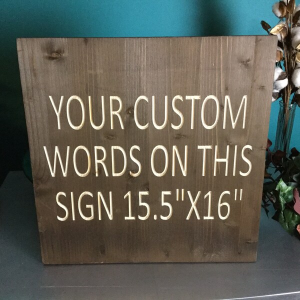 Wood Signs Sayings - Etsy