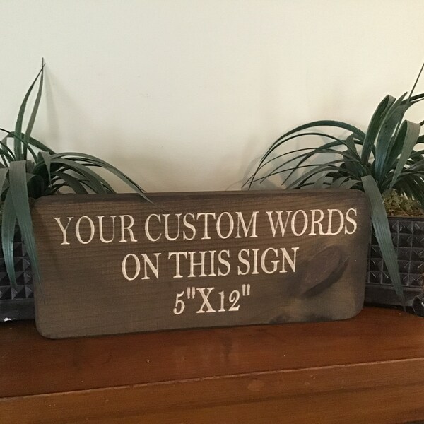 Small Wood Wall Plaque - Etsy