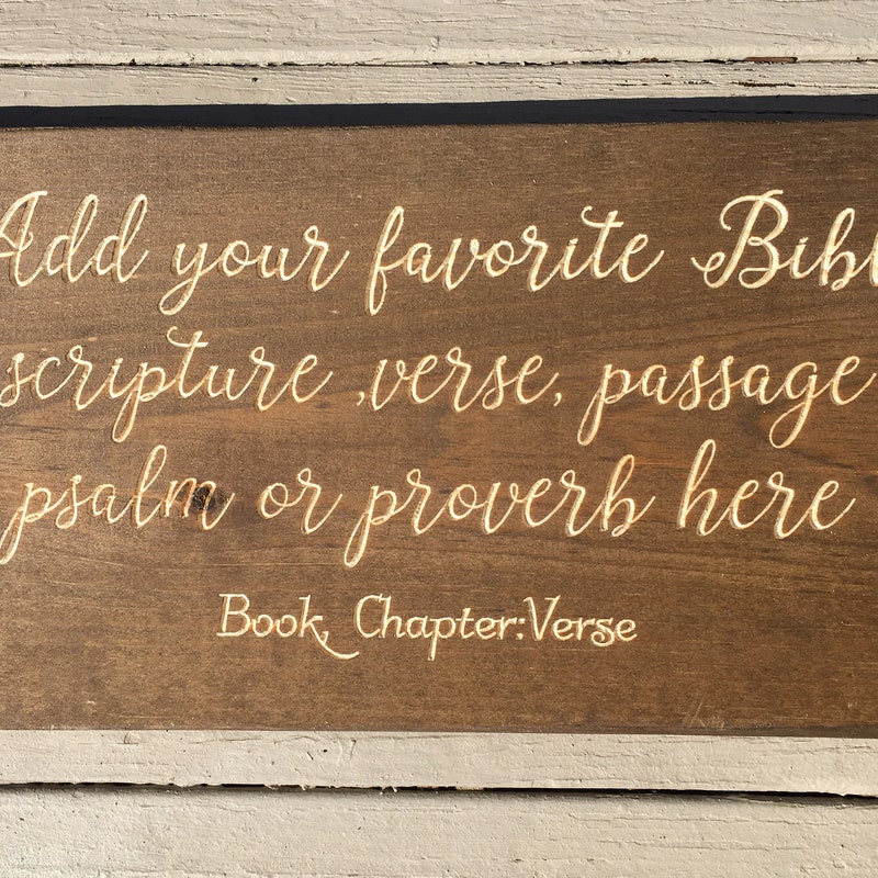 Bible Verse Wall Art - Etsy