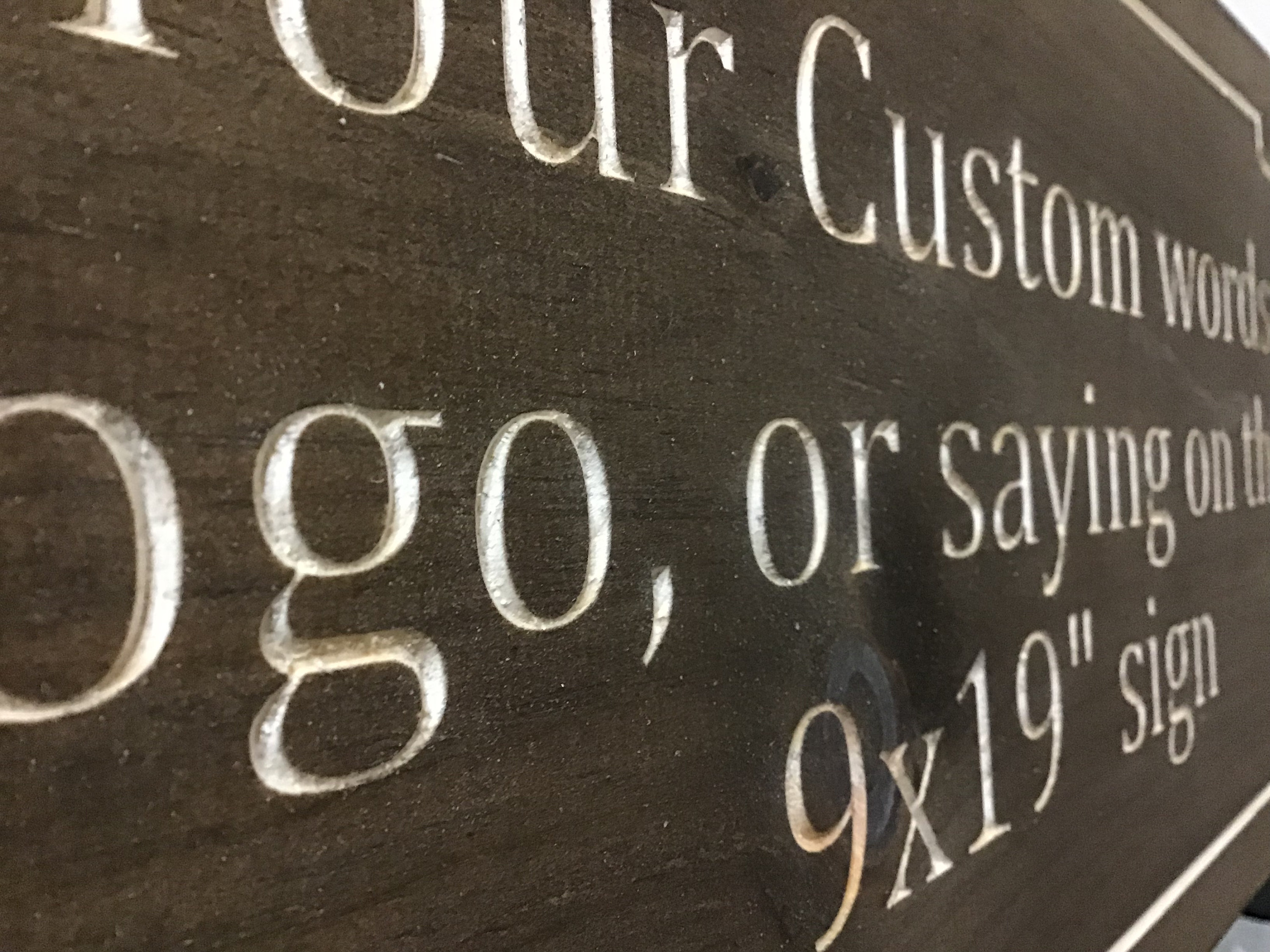 Wood Custom Sign With Border Sign Rustic Wall Decor Country - Etsy