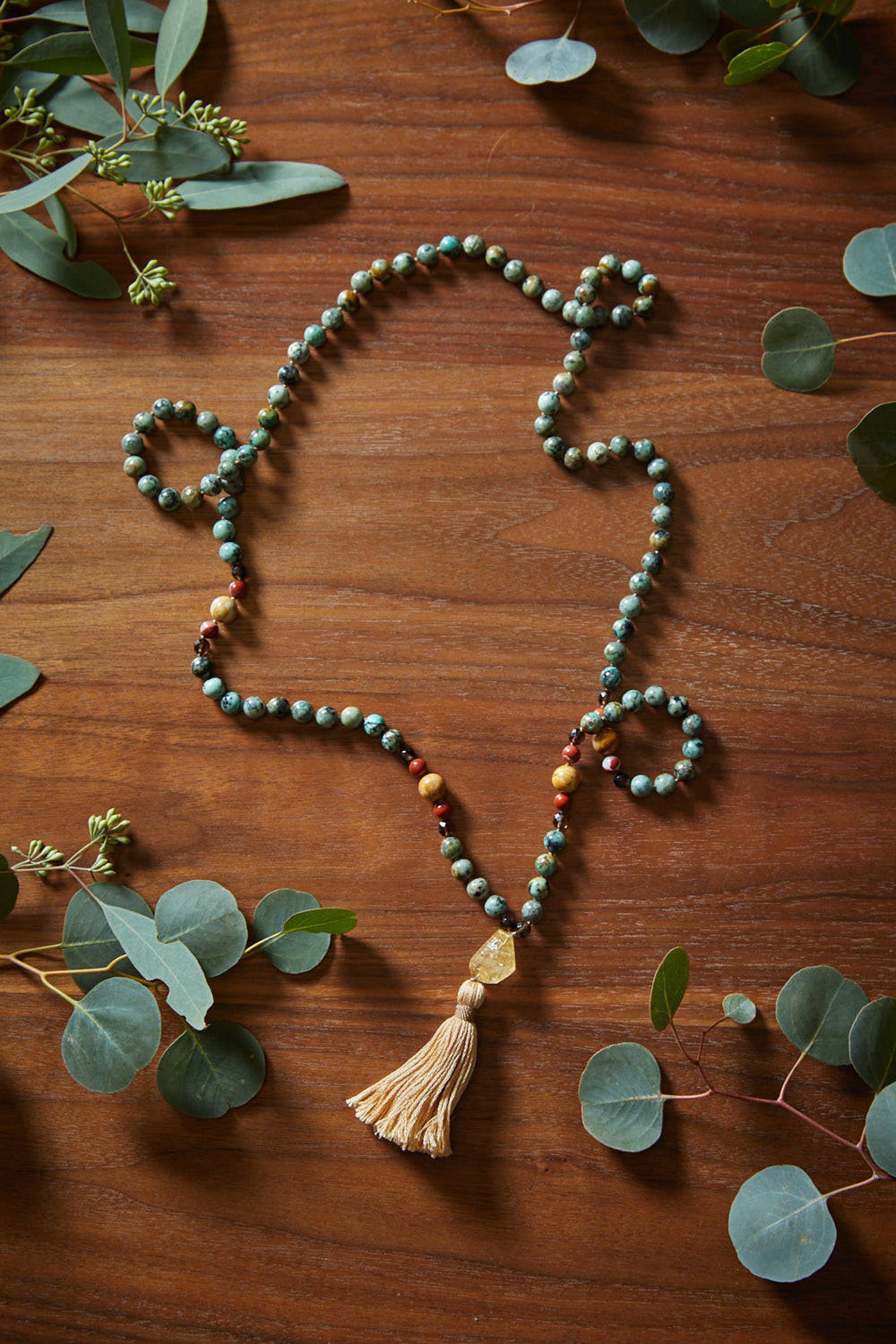Evolution Positive Change Mala Bead Necklace – Empowerment and ...