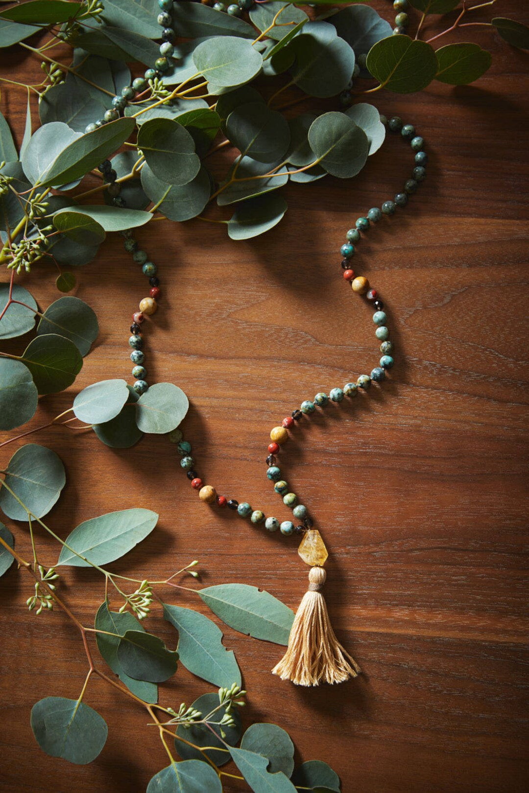 Evolution Positive Change Mala Bead Necklace – Empowerment and ...