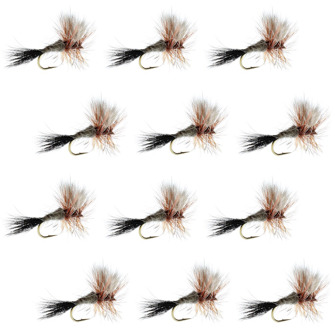 1 Dozen Ausable Wulff Classic Dry Fly - Hand Tied Fly Fishing Trout ...