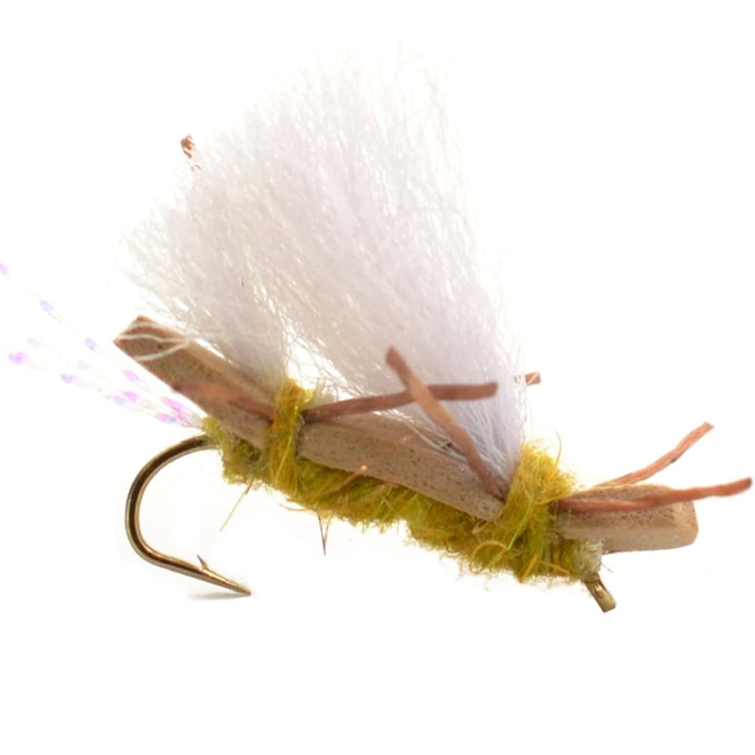 3-pack Chubby Chernobyl Ant Size 10 Dry Fly - Golden - Hand Tied Trout ...