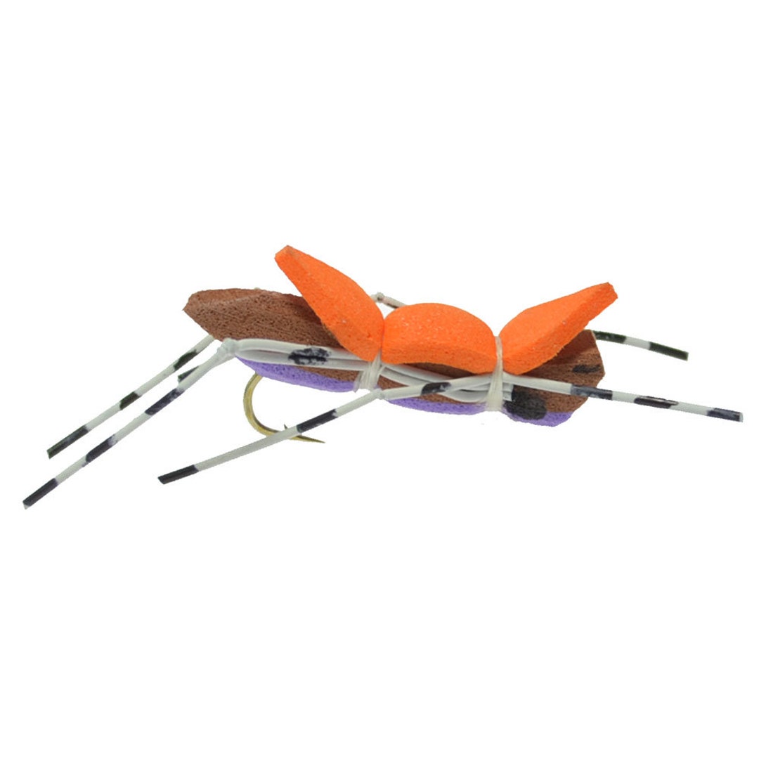 3-Pack Morrish Hopper Size 10 Foam Body Grasshopper Dry Fly - Etsy España