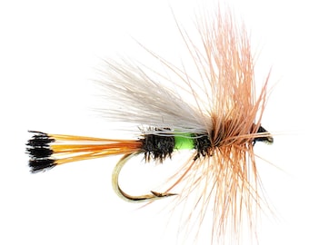3-pack Royal Trude Size 16 Hair Wing Dry Fly Hand Tied Fly - Etsy