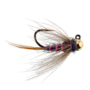 3-pack Tactical CDC Duracell Jigged Tungsten Bead Head Nymph Fly ...