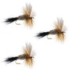 3-pack Tactical Copper John Jigged Tungsten Bead Head Nymph Fly ...