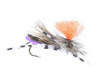 3-pack Morrish Hopper Size 10 Foam Body Grasshopper Dry Fly | Etsy