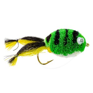 Bass Bug Collection - Set of 12 Bass Spun Deer Hair Fly Fishing Flies ...