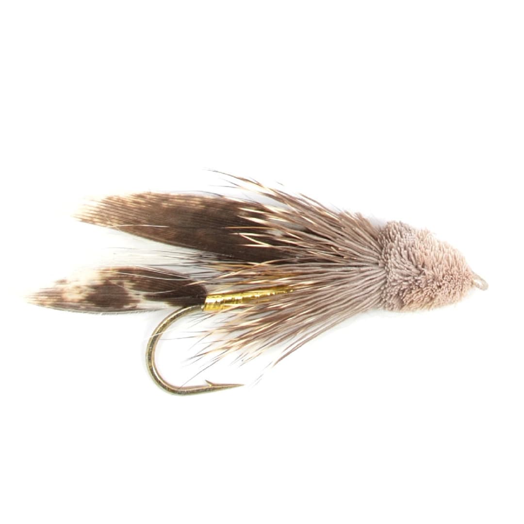 3-pack Muddler Minnow Size 8 Classic Streamer Wet Fly Hand Tied Fly ...