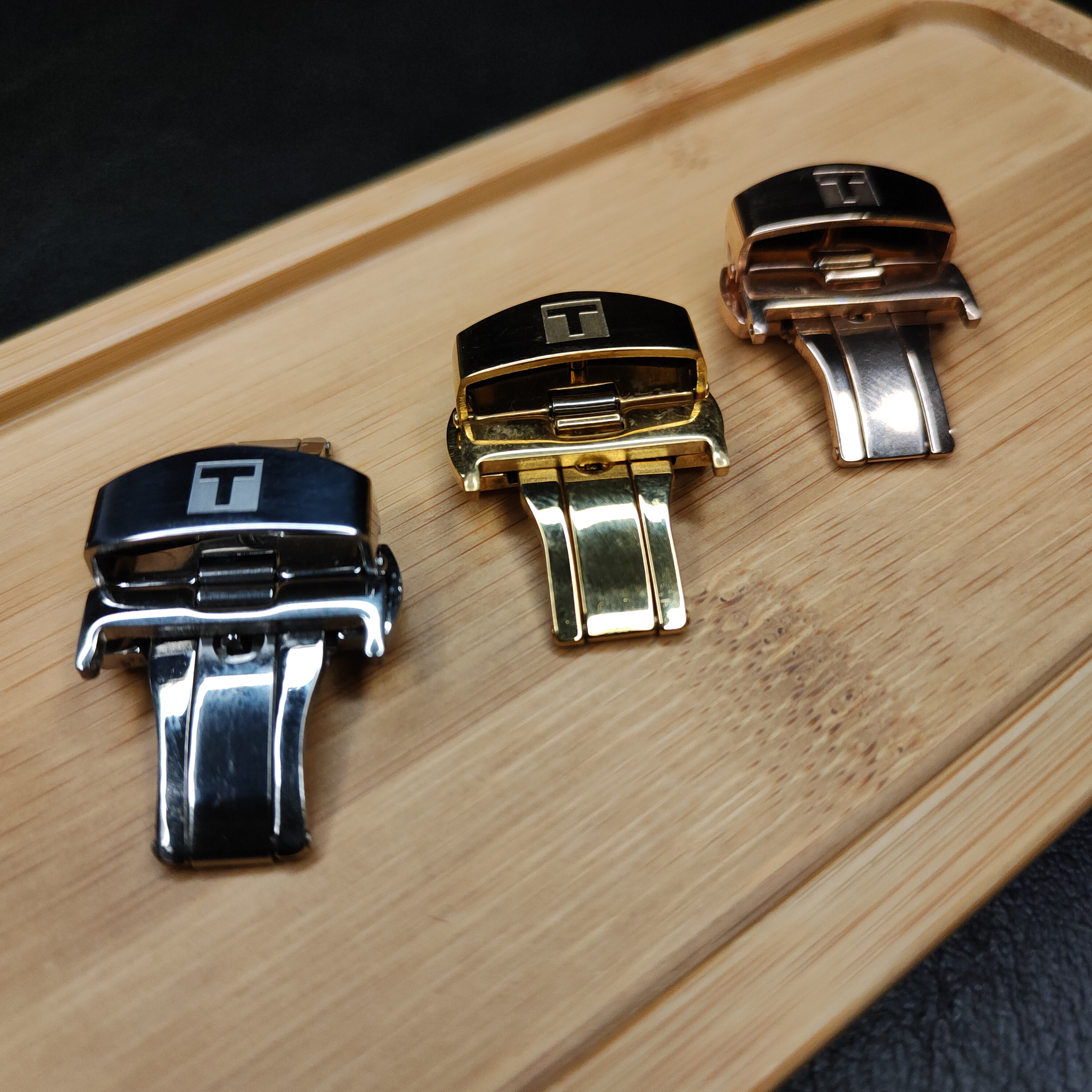 Ready to Ship 20mm Deployment Clasp With Buttons Stainless Steel ...