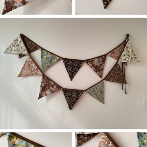 Vintage Bunting Banner | Garland Flag Bunting | Handmade Wall Hanging ...