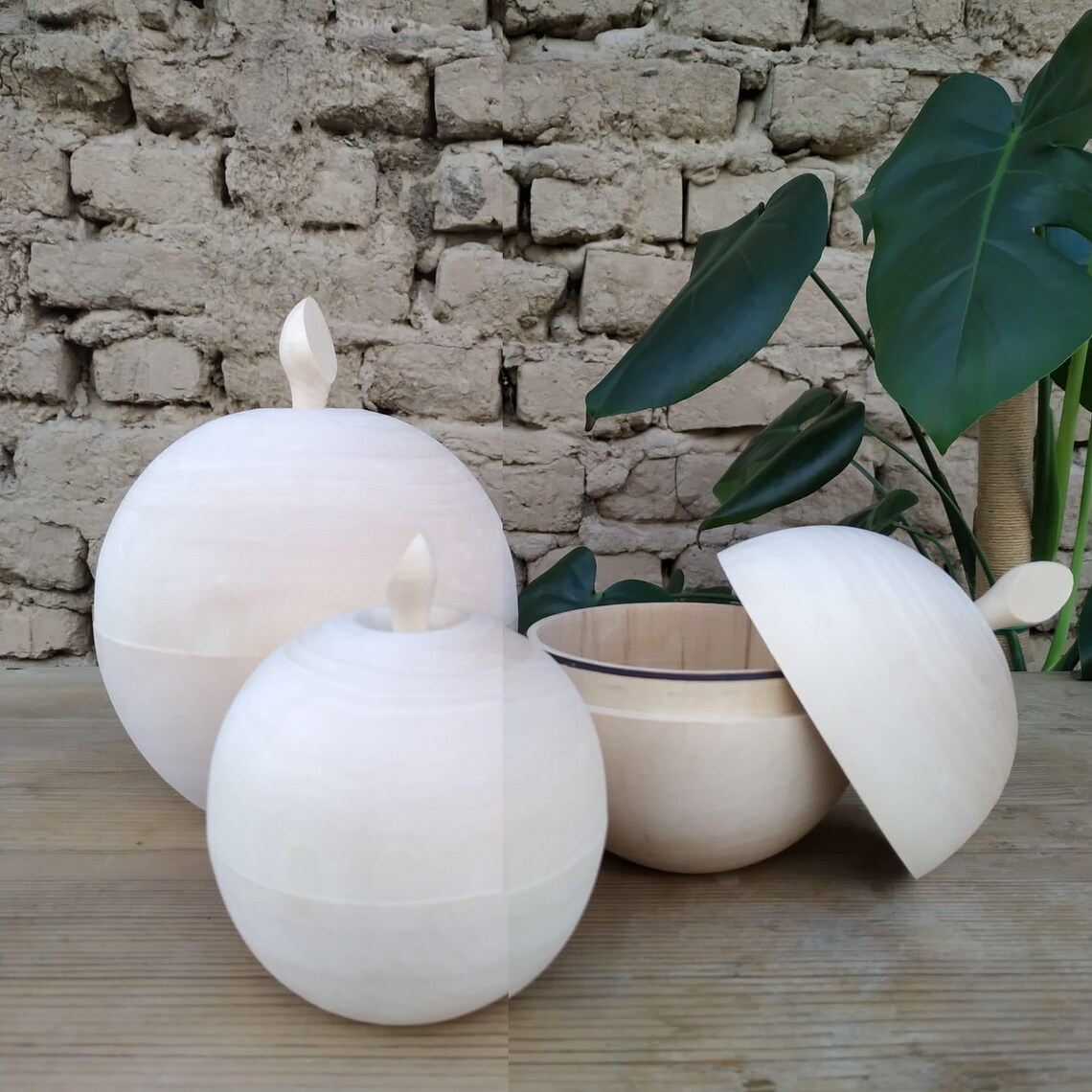 Unfinished Wooden Apple Box | DIY Craft Supply | Woodworking Blank ...