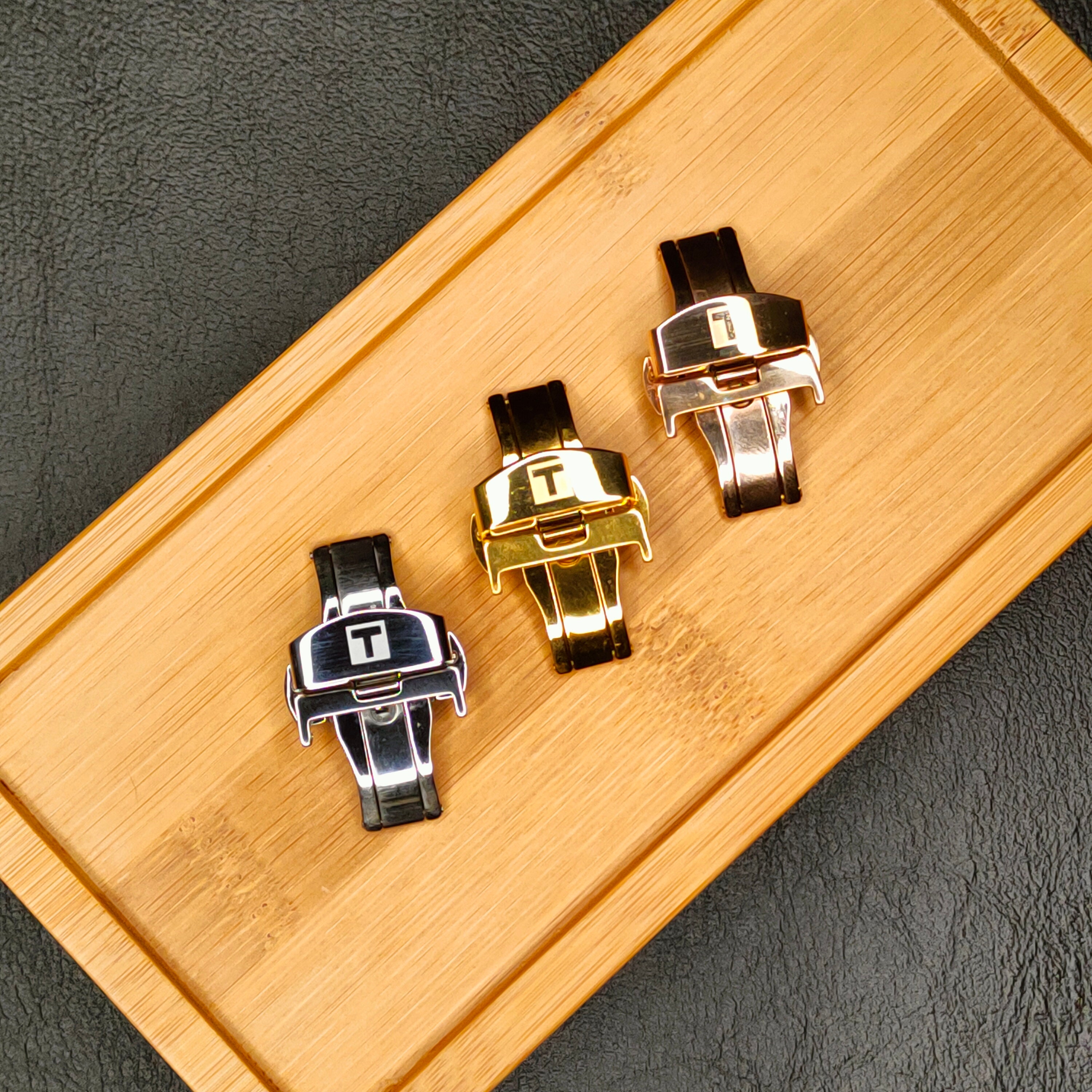 Ready to Ship 20mm Deployment Clasp With Buttons Stainless Steel ...