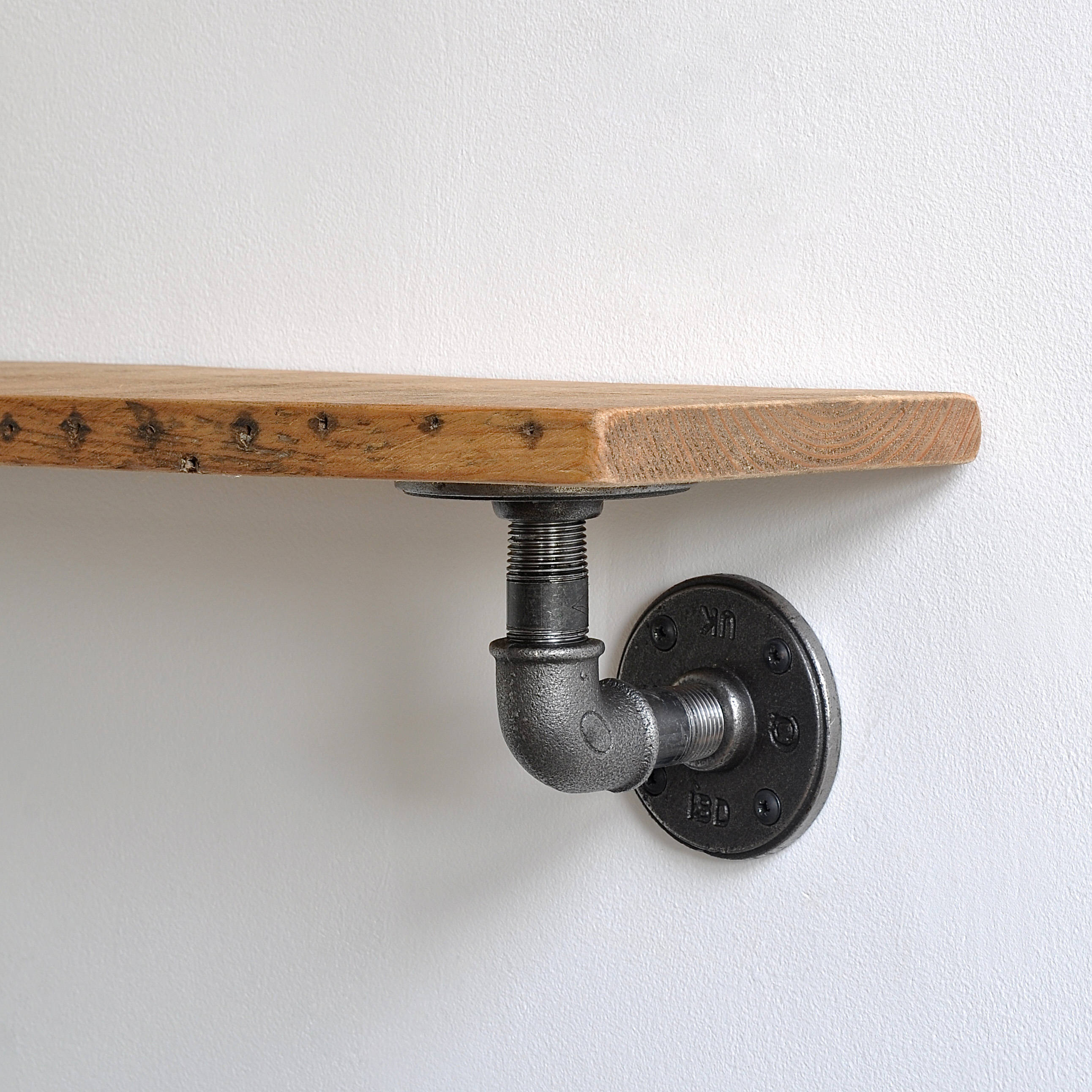 Chalk Farm Reclaimed Industrial Pipe Shelf - Etsy
