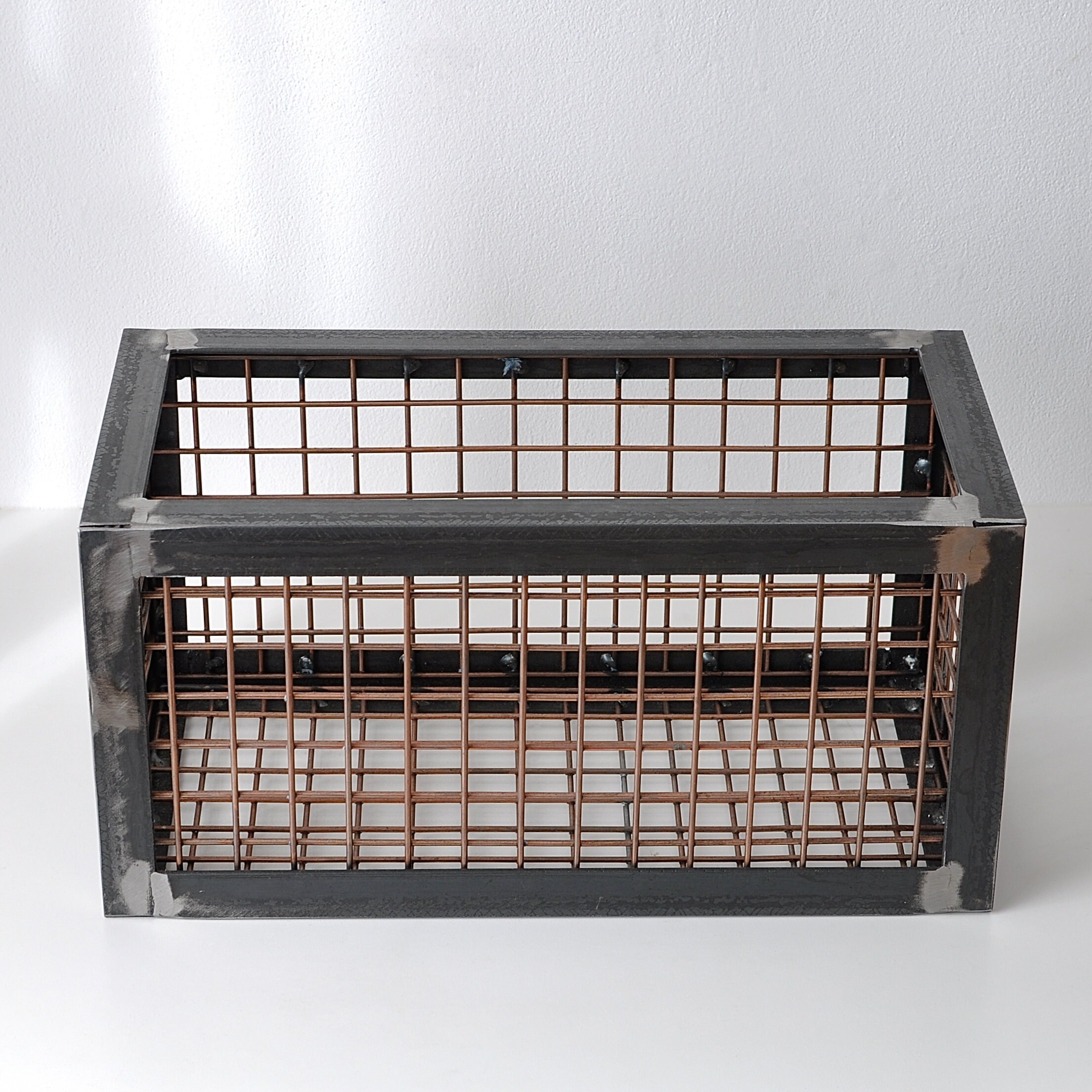 Industrial Wire Storage Basket - Etsy UK
