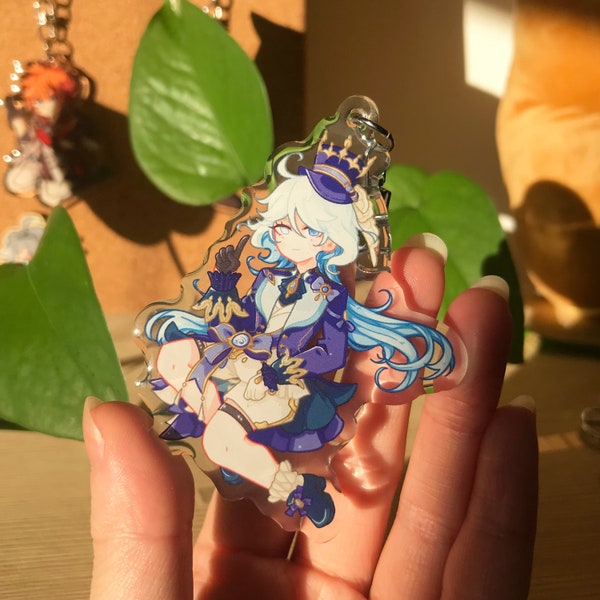 Furina Keychain - Etsy