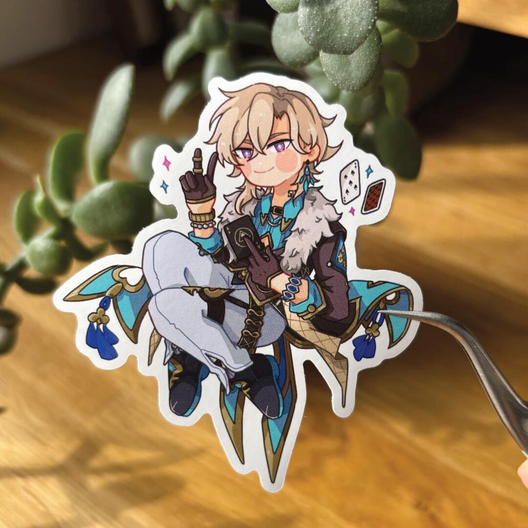 Aventurine - Honkai: Star Rail | 7cm Glossy Vinyl Sticker - Etsy