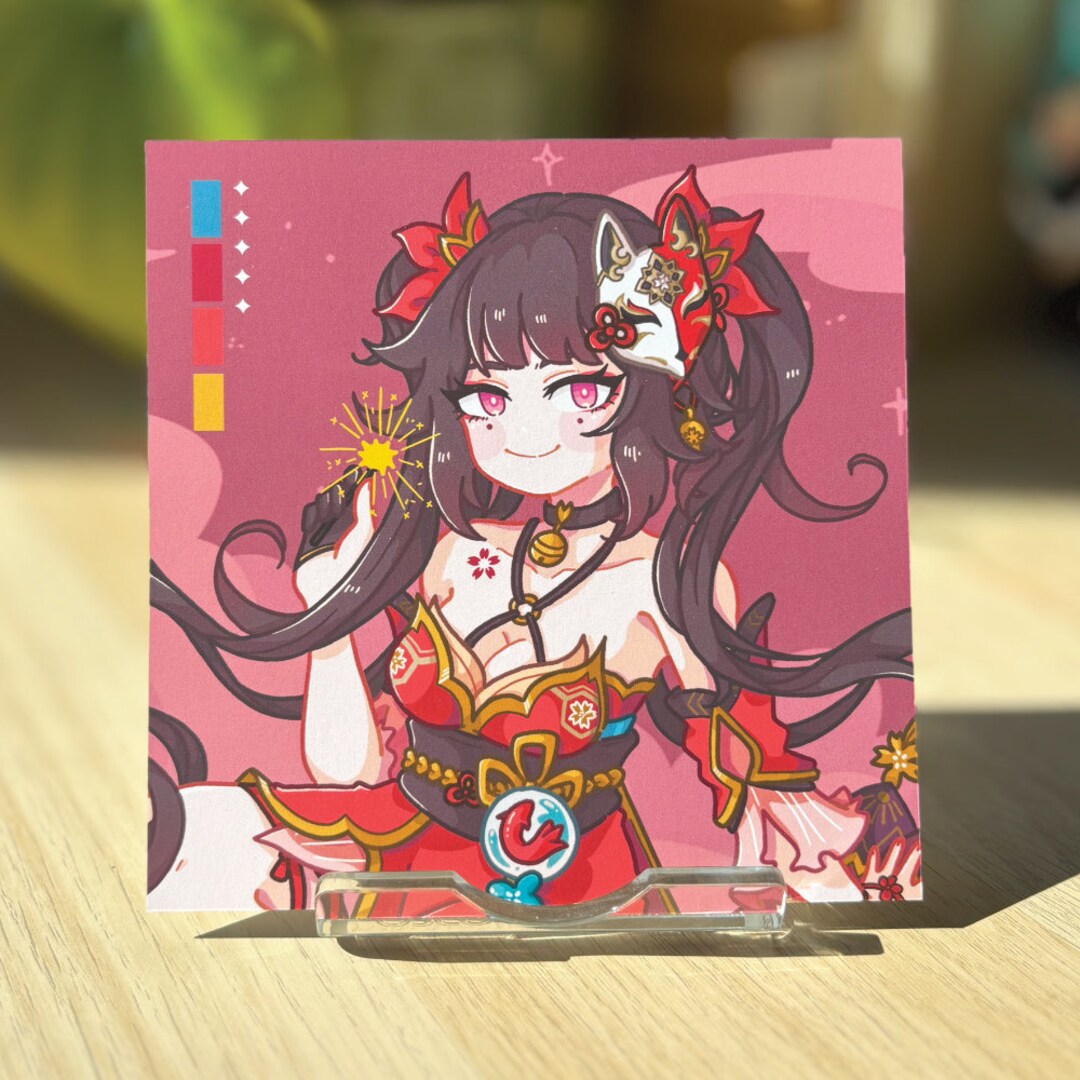 Sparkle Square Print (14.5cm) | HSR Honkai Star Rail Fanart - Etsy