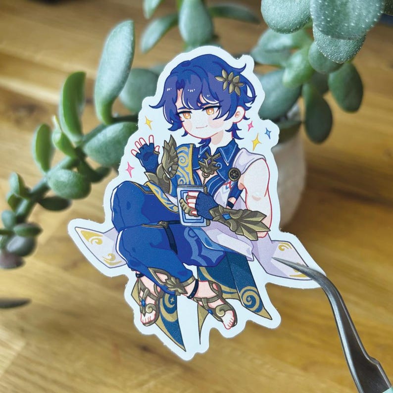 Dr Ratio - HSR Honkai Star Rail | 7cm Glossy Vinyl Sticker - Etsy