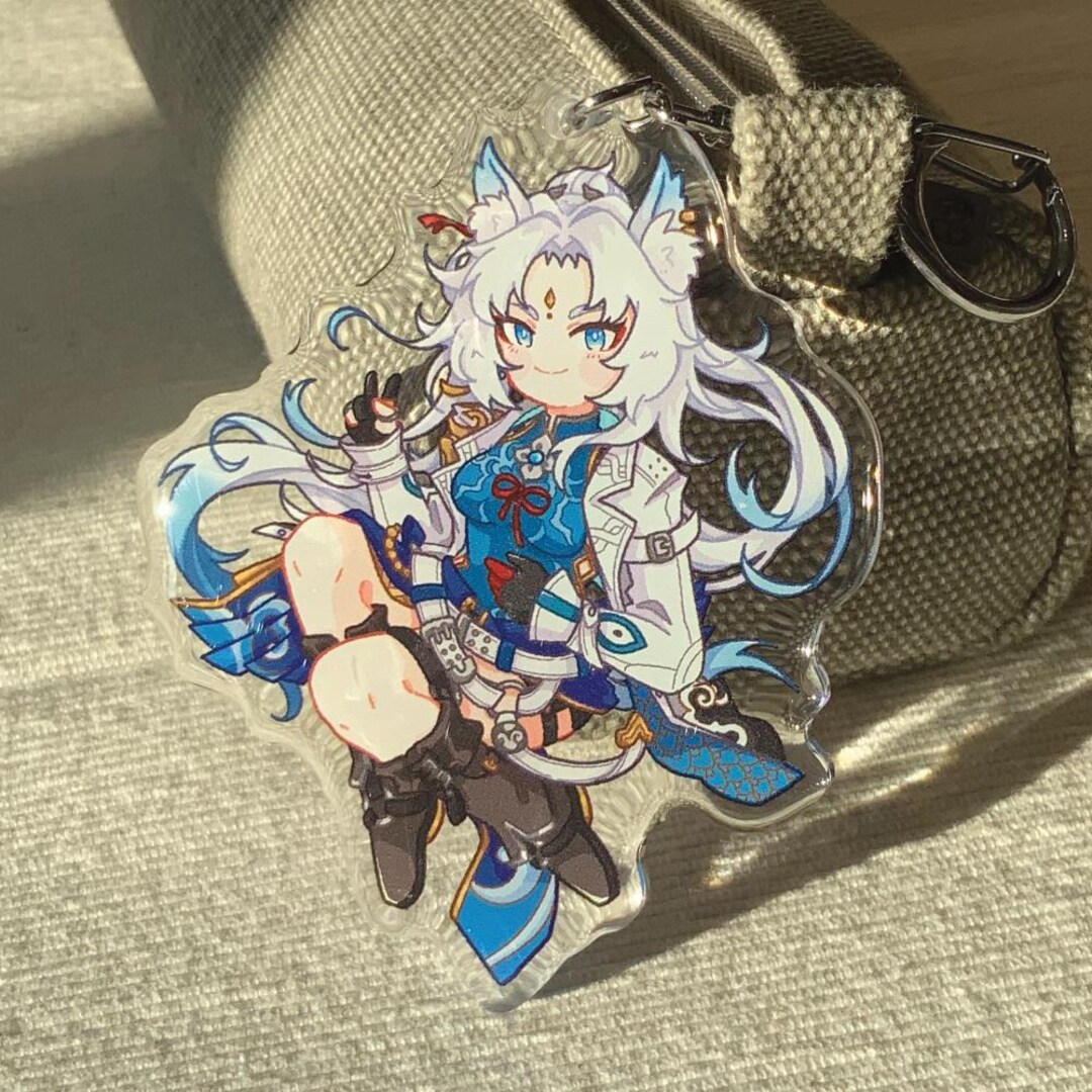 Feixiao - HSR Honkai Star Rail | Double-sided Acrylic Keychain - Etsy