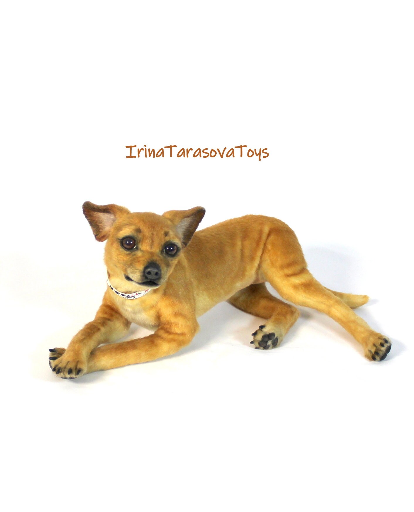 Realistic Dog Mini Puppy Stuffed Animal Replica Pets Plush Toy Soft ...