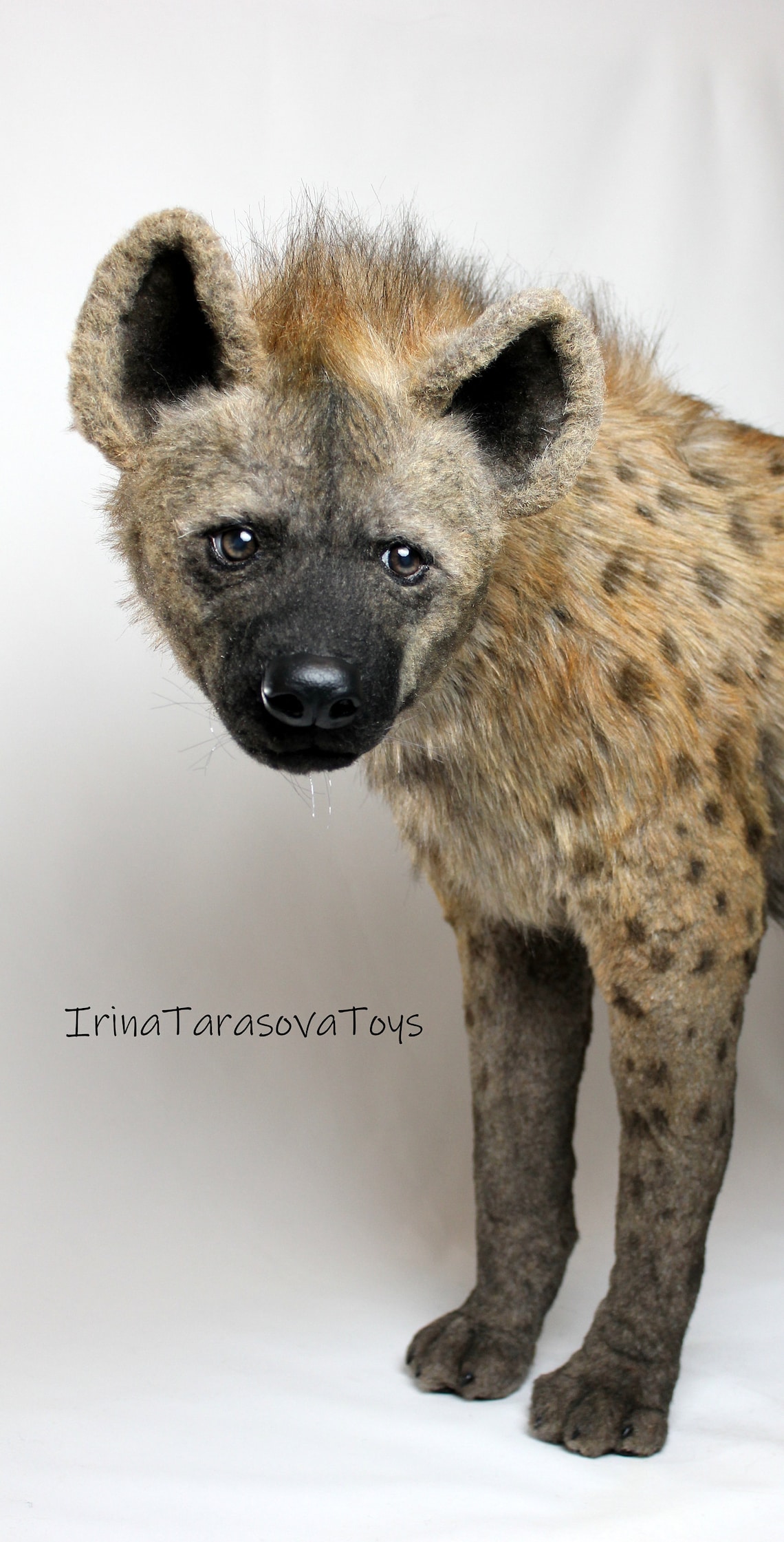 Realistic Stuffed Animal Hyena Plush Faux Taxidermy Decor Home - Etsy UK