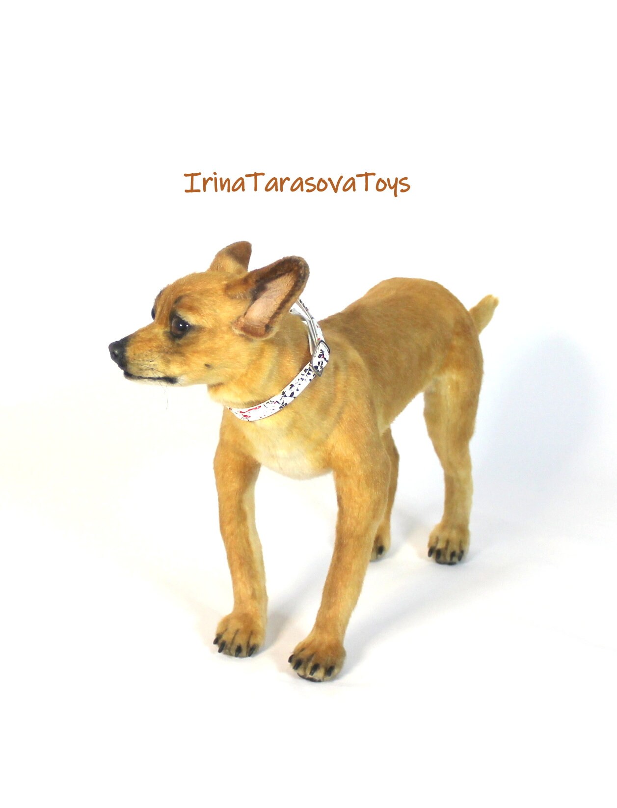 Realistic Dog Mini Puppy Stuffed Animal Replica Pets Plush Toy Soft ...