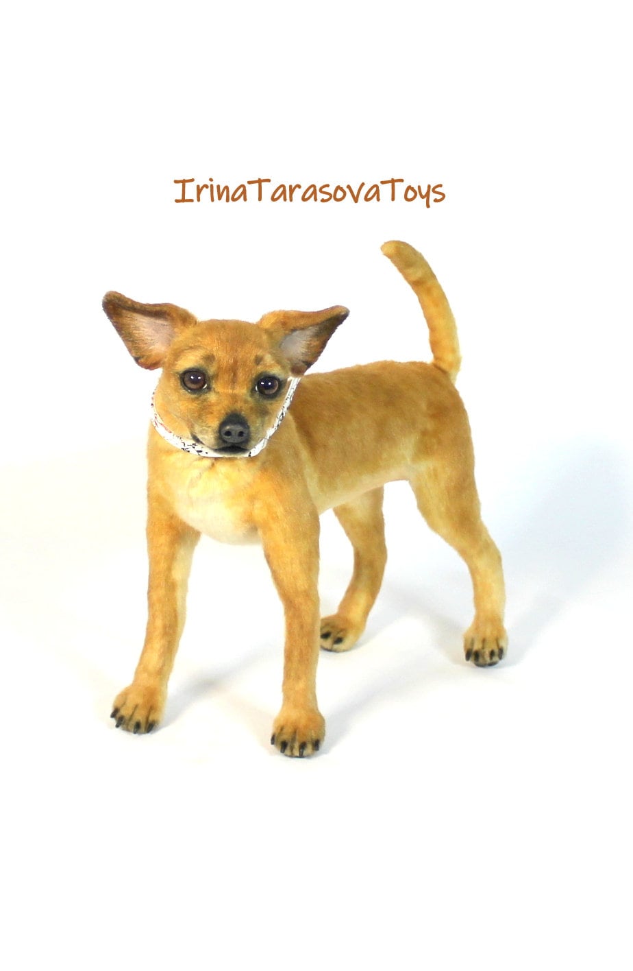 Realistic Dog Mini Puppy Stuffed Animal Replica Pets Plush Toy Soft ...