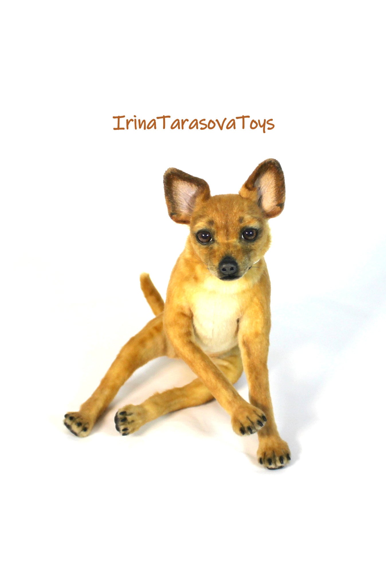 Realistic Dog Mini Puppy Stuffed Animal Replica Pets Plush Toy Soft ...