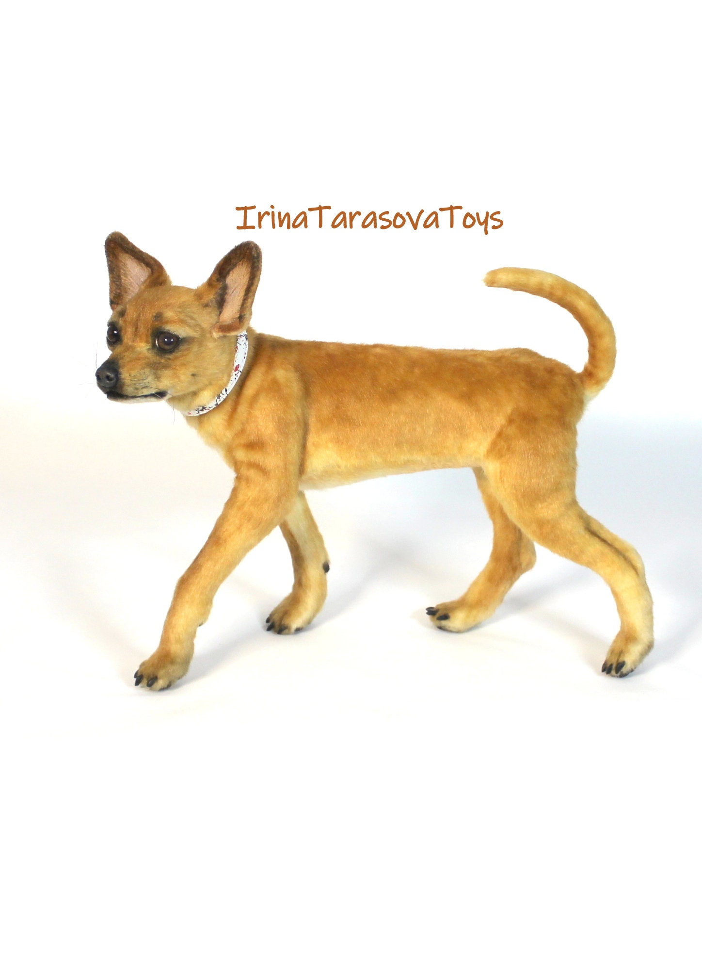 Realistic Dog Mini Puppy Stuffed Animal Replica Pets Plush Toy Soft ...