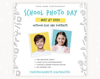 Picture Day Reminder Template - Etsy