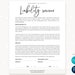 Photography Liability Waiver, Canva, Release Form Template, Illness ...