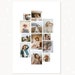 24x36 Photo Collage, Poster Collage Template for 12 Photos, Poster Size ...