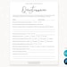 Photography Questionnaire Template, Family Photography Questionnaire ...