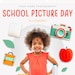 School Picture Day Template, School Photo Day, School Picture Flyer ...