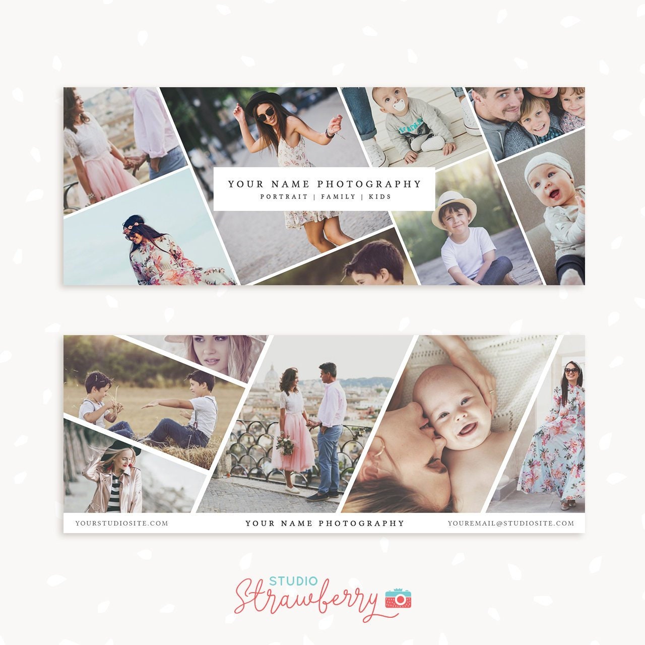 Facebook Cover Collage Template