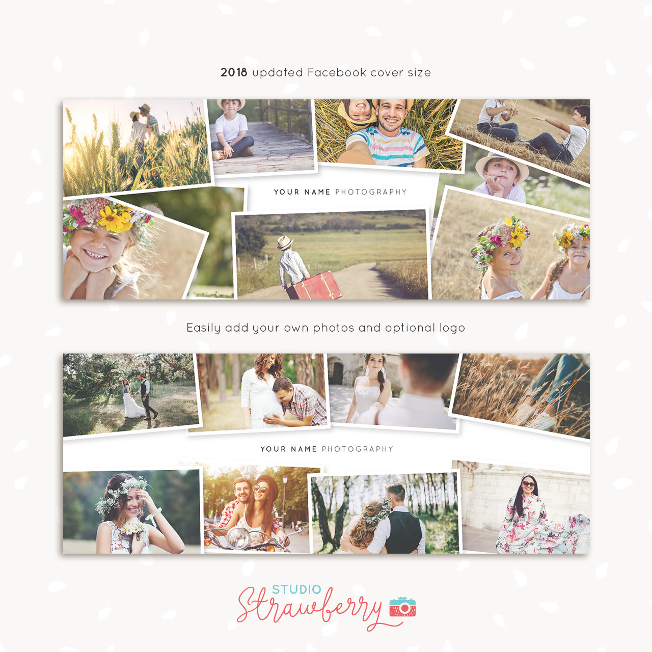 Facebook Cover Collage Template