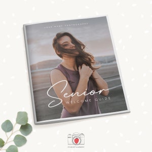 Senior Magazine Template, Senior Welcome Guide, Senior Photography ...