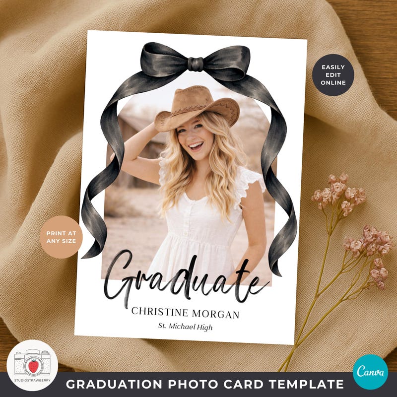 Grad Cards Front and Back - Etsy