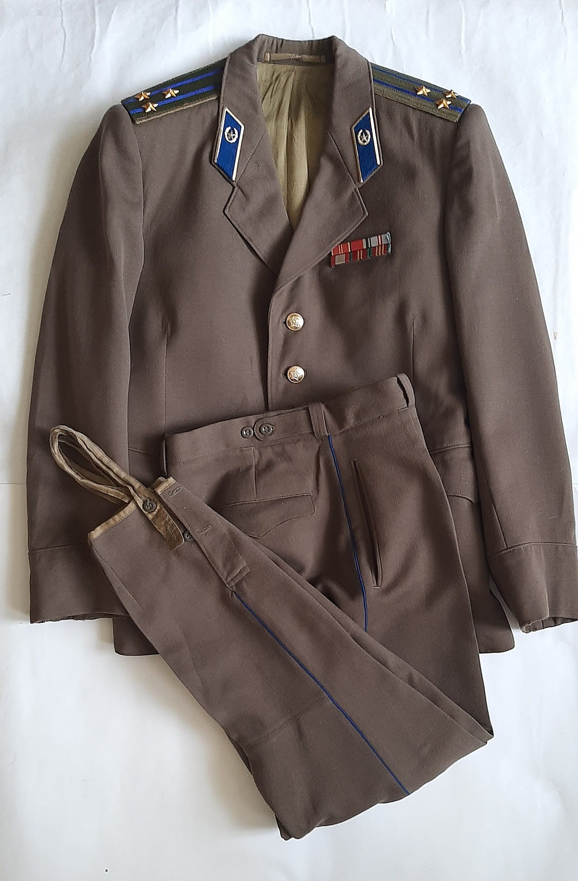 Soviet Colonel KGB Jacket and Pants - Etsy