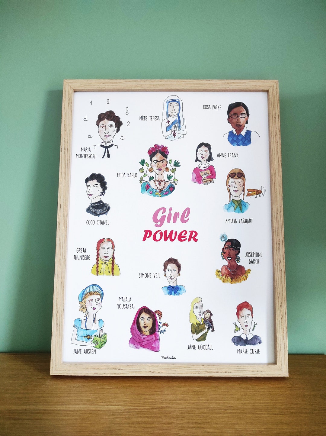 Girl Power Poster - Etsy
