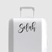 Personalized Suitcase Sticker for Easy Travel Identification Baggage ...